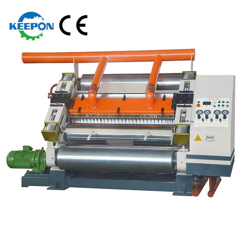 Paper Corrugation Machine | Single Face Corrugated Machine | Fingerless ...