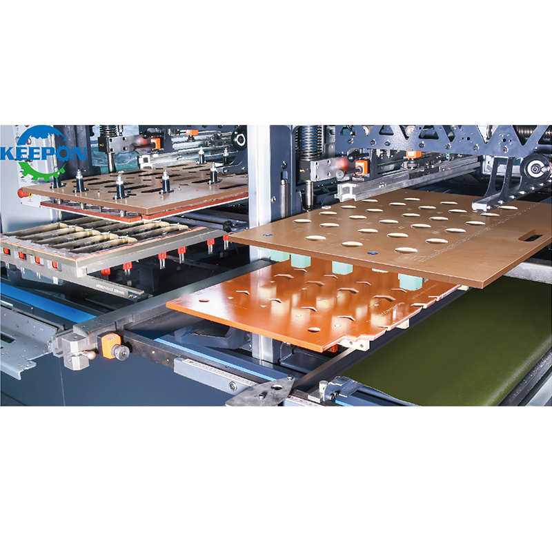 Automatic Die Cutting Machine with Blanking And Stripping